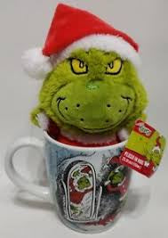 Dr. Seuss' How The Grinch Stole Christmas Grinch Jumbo Plush in a Mug ...