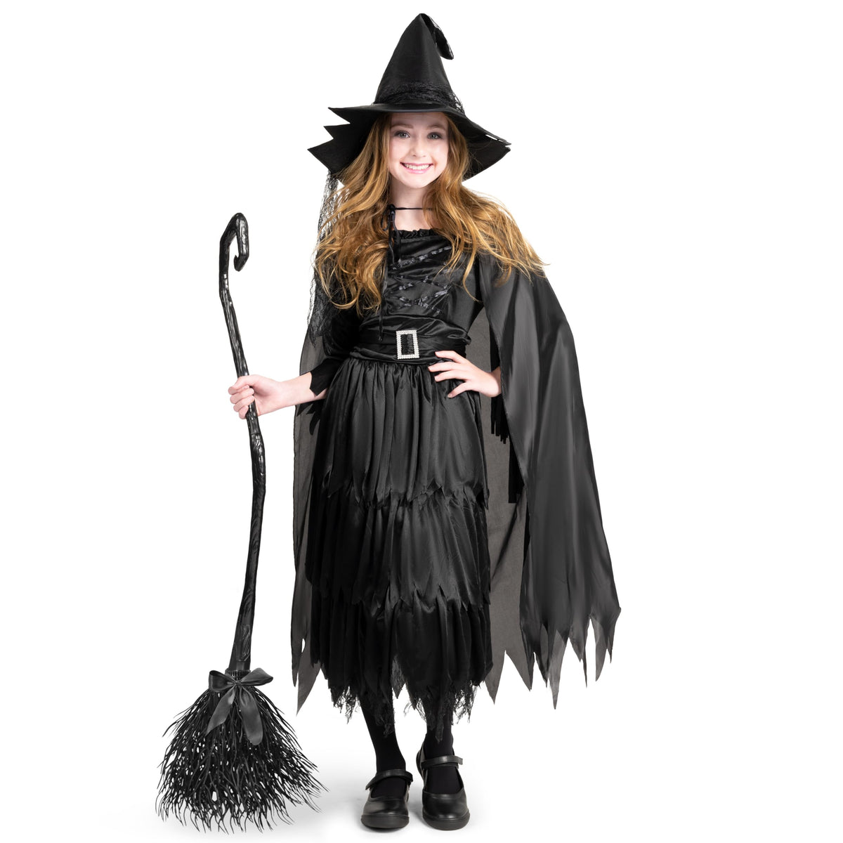 Girl Dark Witch Halloween Cosplay Role play Dress up pretend play Cost ...
