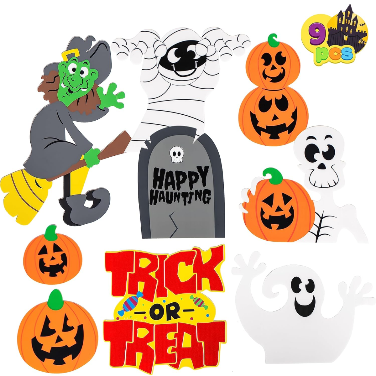 Halloween Friendly Character Corrugate yard signs – Cheap AF Retail