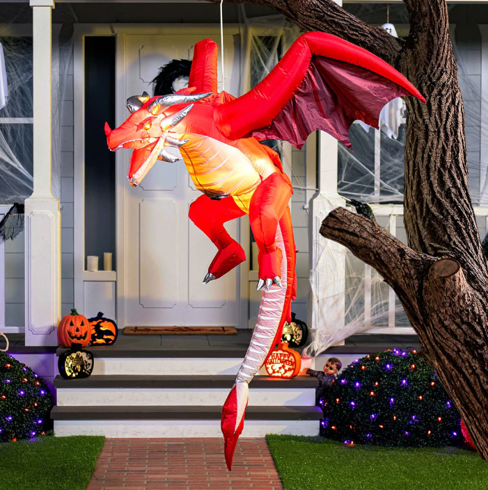 Halloween Inflatables Dragons & Dinosaurs / Blow up Decorations - Indo ...